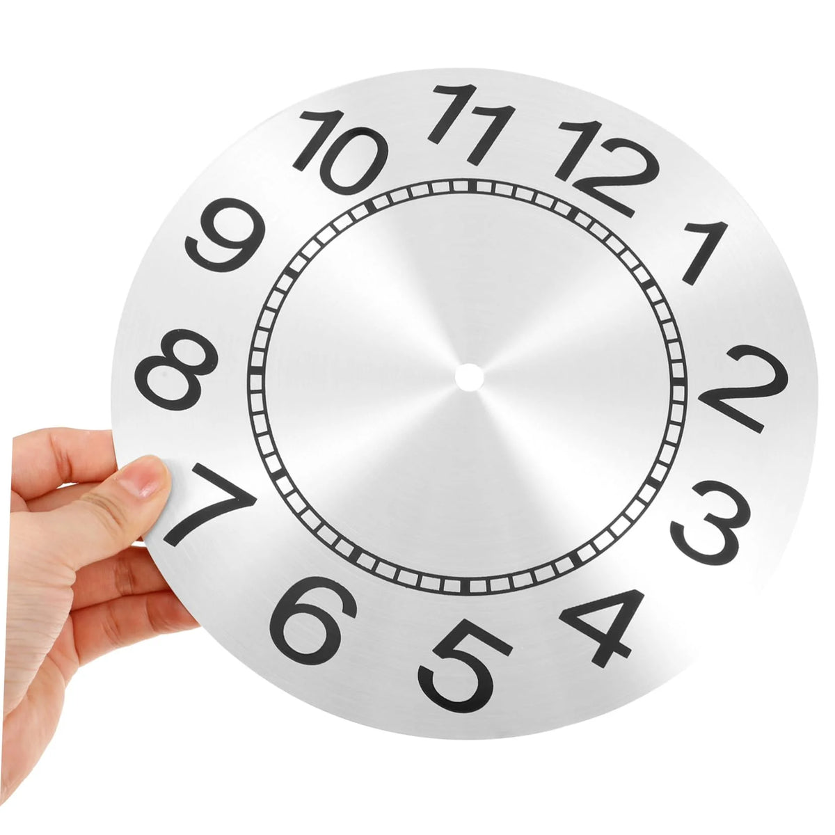 YARBAR Clock Dial Wall Clock Metal Dial Replacement Clock Face for DIY ...